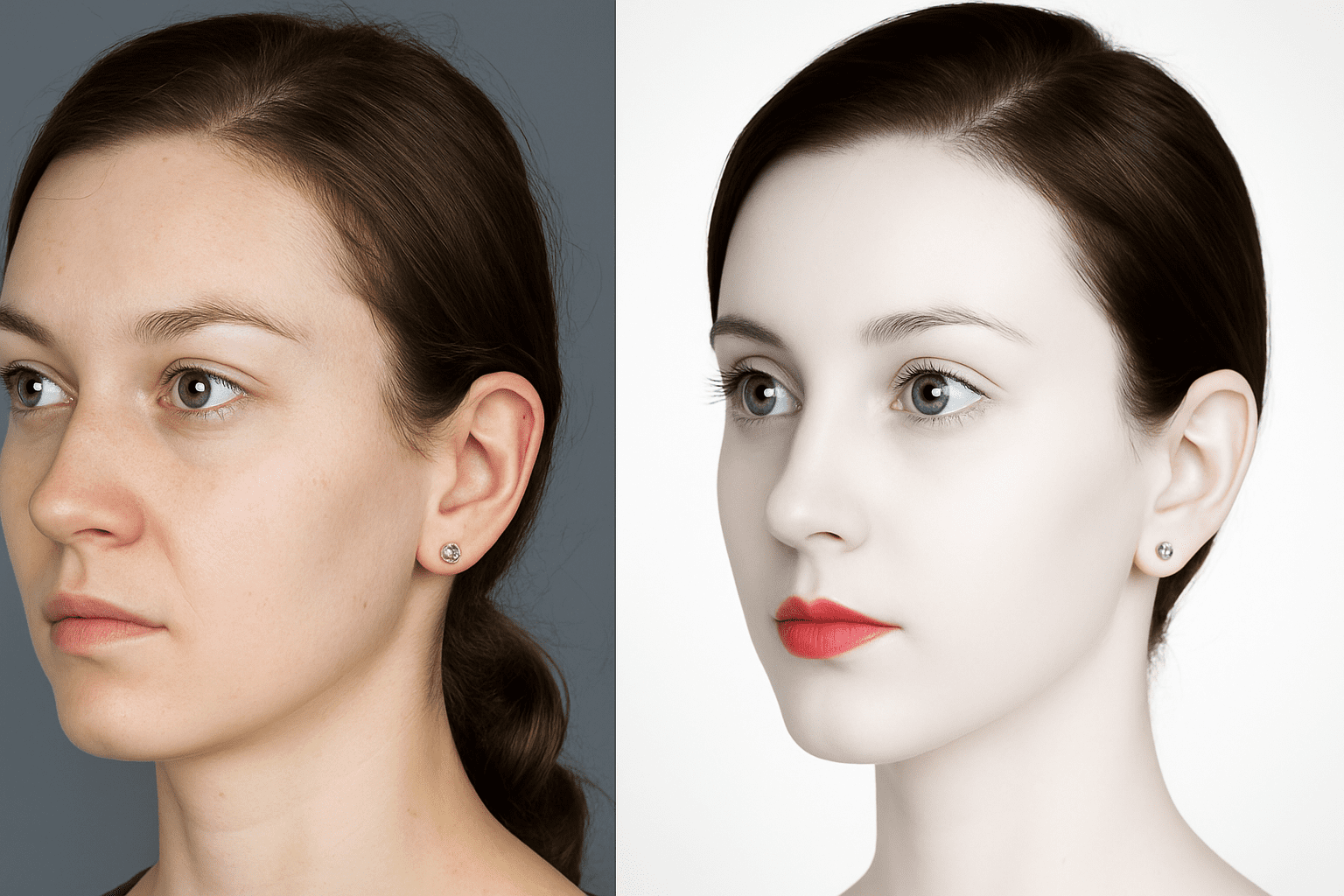 How to Transform a Portrait into a Porcelain Doll Using Photoshop ...