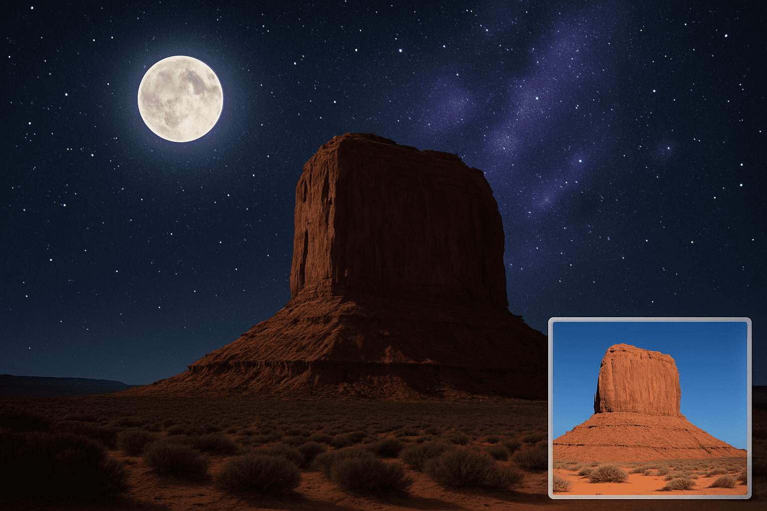 How to Transform a Daytime Photo into a Stunning Night Scene in ...