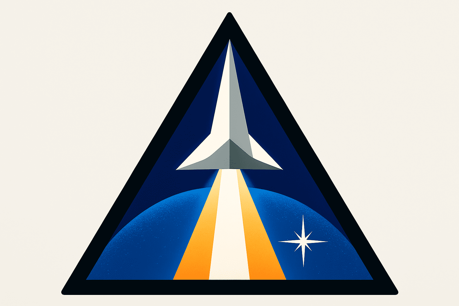 How to Create a Stunning Space Emblem in Photoshop - Blue Lightning